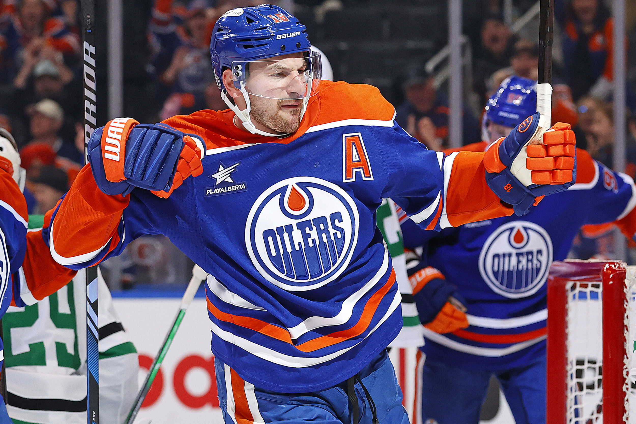 Fire in their bellies nearly push Oilers over Stars