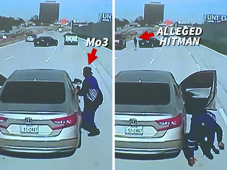 New Video Shows Mo3 Shooting, Chased Down by Hitman on Interstate Highway