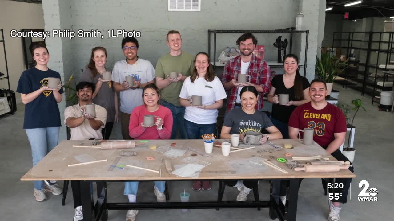 Pottery studio opens in historic building in South Baltimore
