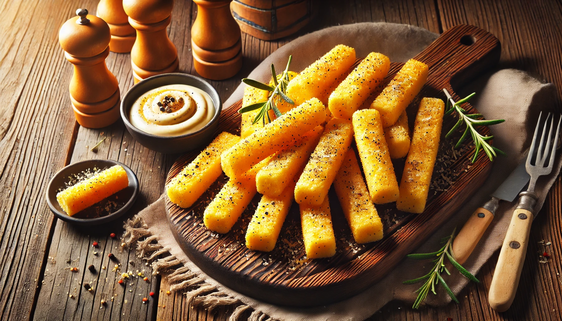 Bastoncini di polenta, la ricetta rustica