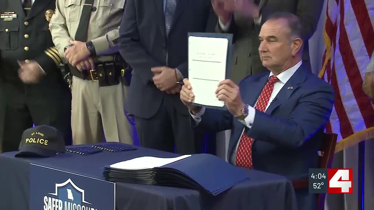 'Not a secret weapon, but a tool': Gov. Kehoe celebrates SLMPD ...