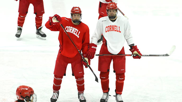 Cornell Shocks Michigan State in Frozen Four Opener