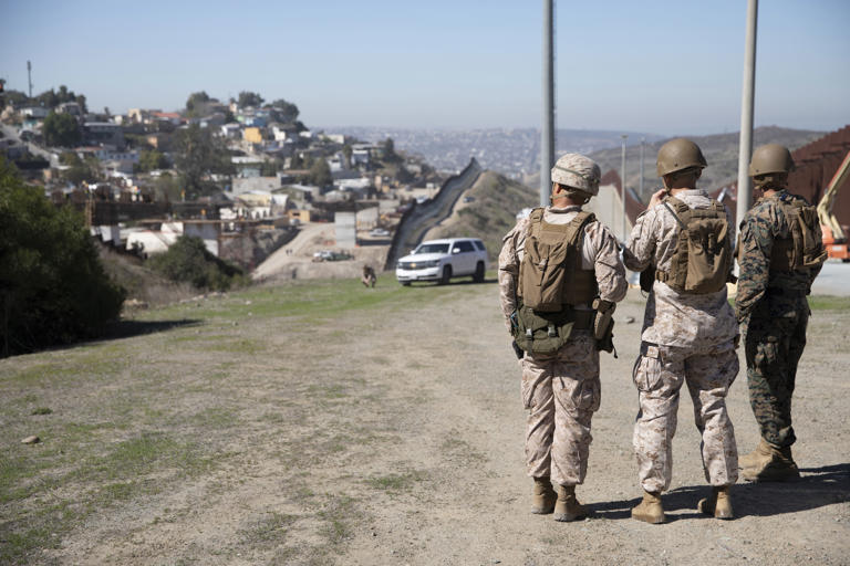 Militarized zones now make up 1/3 of southern border, stirring debates