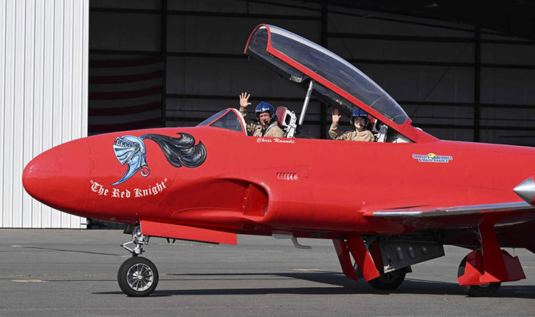 T-33 "The Red Knight" Hitting the Airshow Circuit