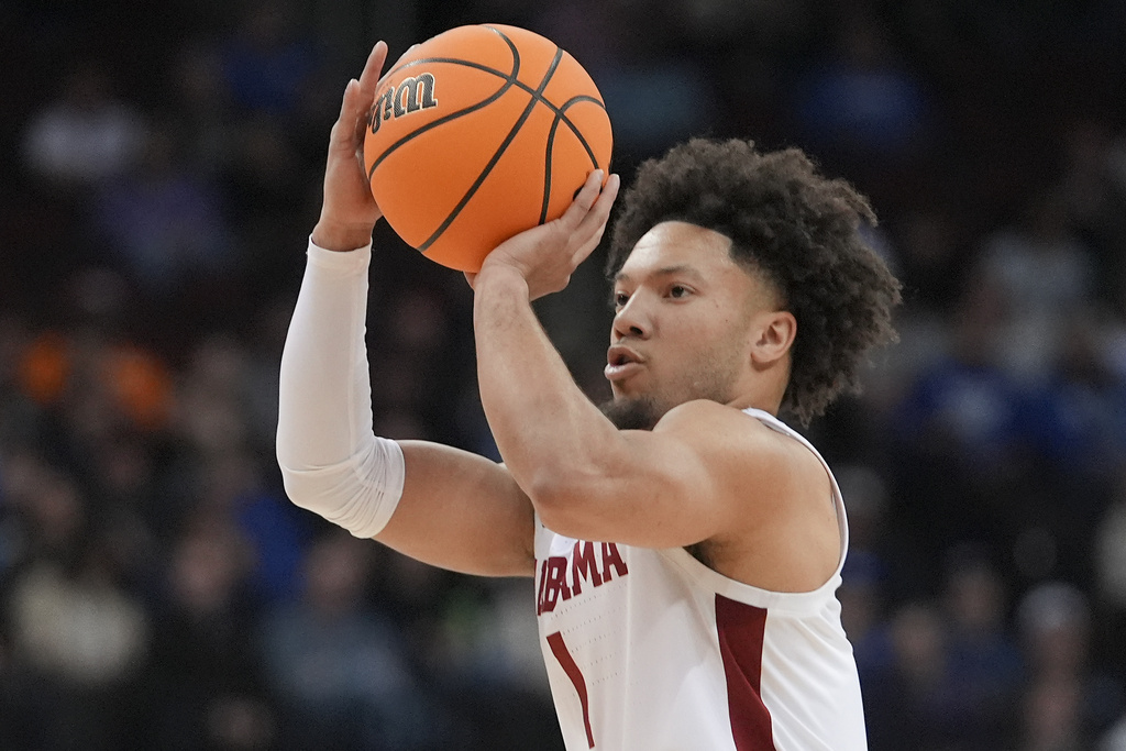 Led by Mark Sears, Alabama sets record for 3-pointers in a March Madness game