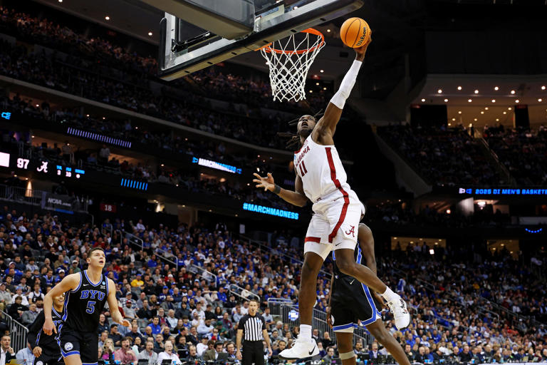 What time does Alabama basketball play Duke in March Madness Elite Eight?