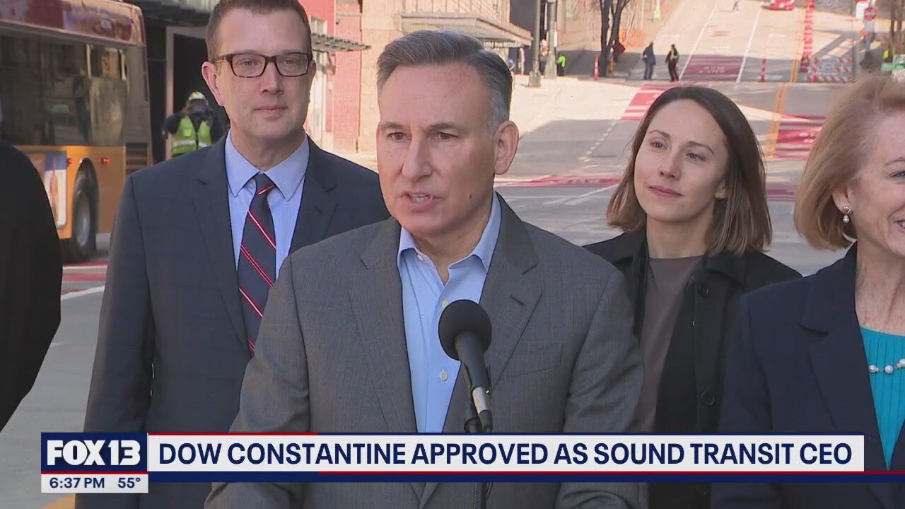 Dow Constantine approved as Sound Transit CEO