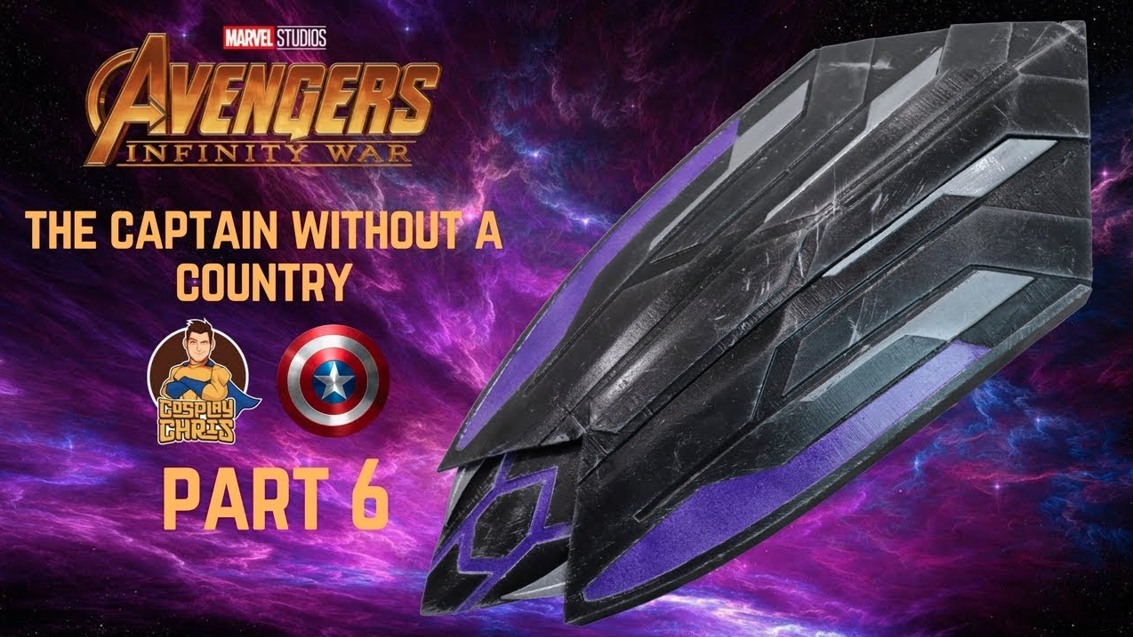 The Captain Without a Country- Part 6: 3D Printed Wakanda Shield!