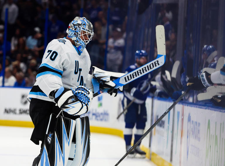 Utah Hockey Club goalie’s grueling workload starting to catch up to him