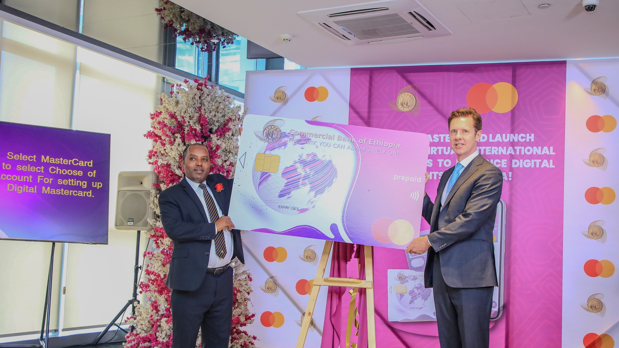 CBE, MasterCard Launch Int’l Plastic, Virtual Payment Cards