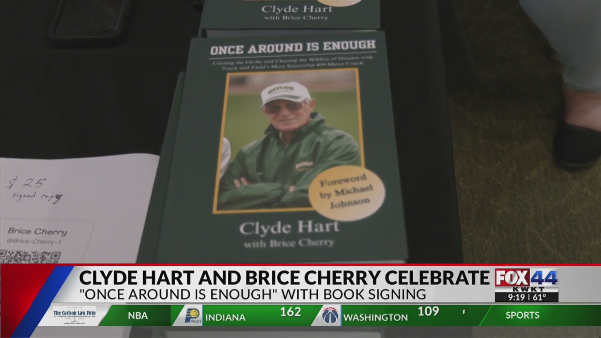 Clyde Hart publishes biography detailing legendary coaching career