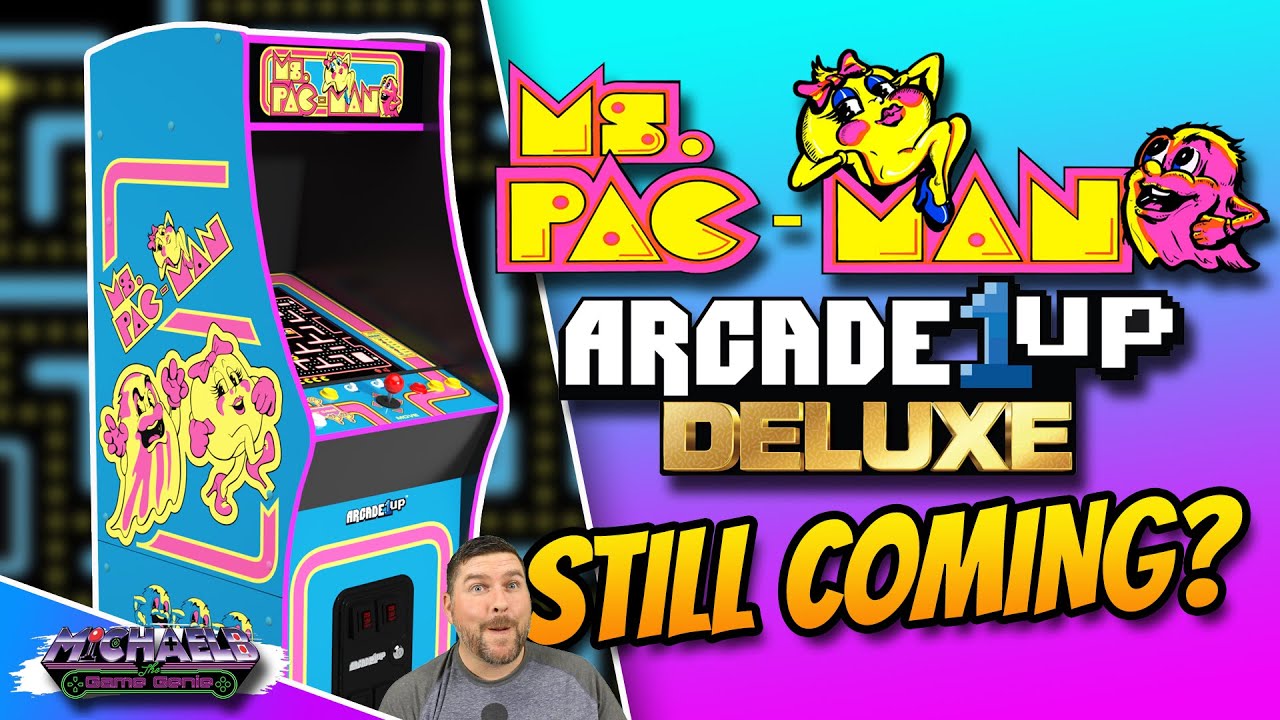 Arcade1Up Ms. Pac-Man Deluxe Coming Soon