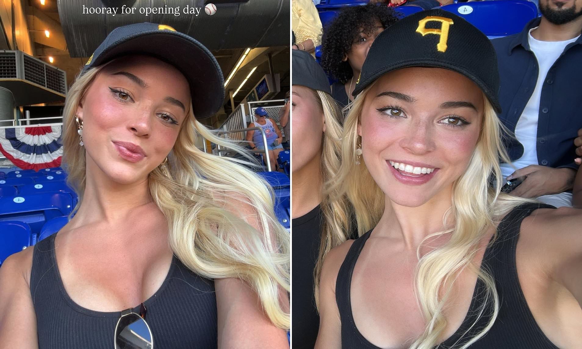 Livvy Dunne joined by US Olympic hero and SI Swimsuit model at Paul ...