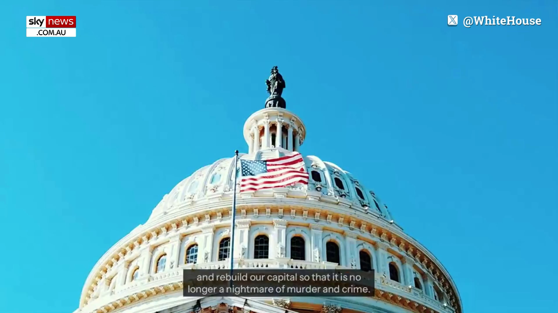 Trump releases patriotic video vowing to ‘clean up’ Washington