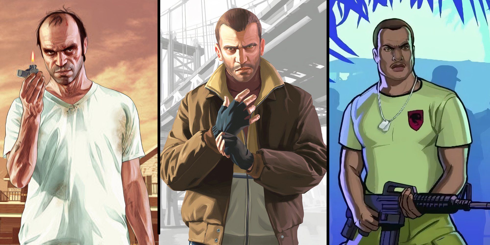 All 12 Grand Theft Auto Protagonists, Ranked