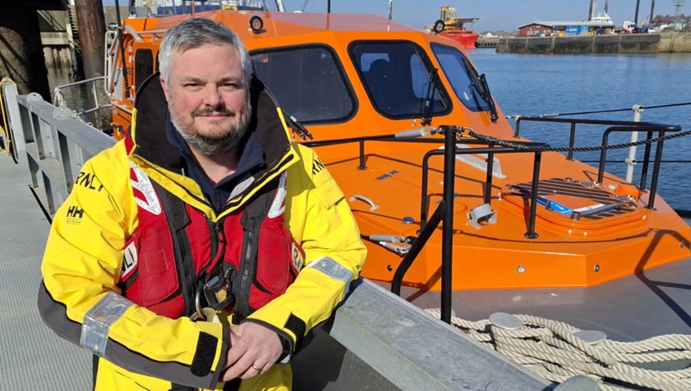 Hartlepool RNLI appoints Matt Adams as new coxswain
