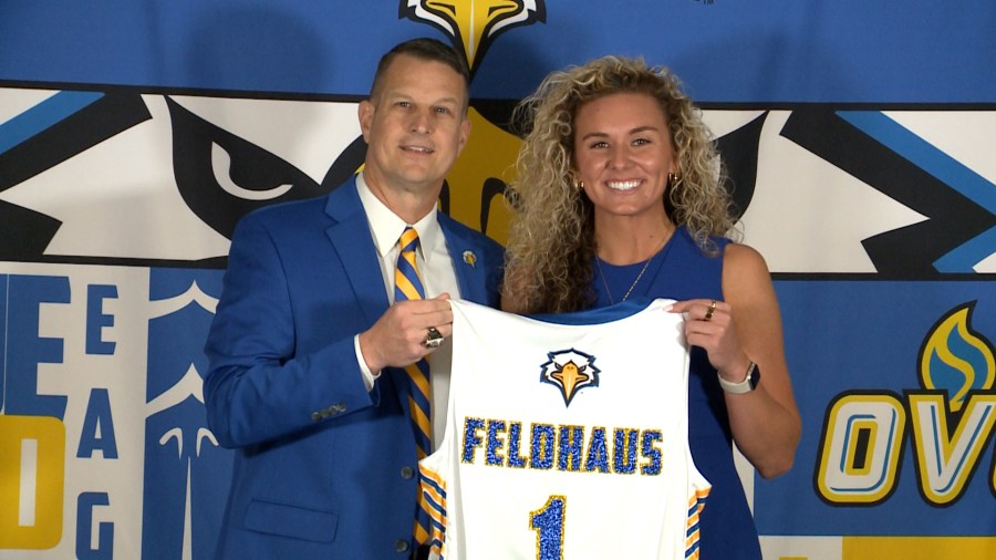 Ashton Feldhaus introduced as new head coach of Morehead State women’s ...