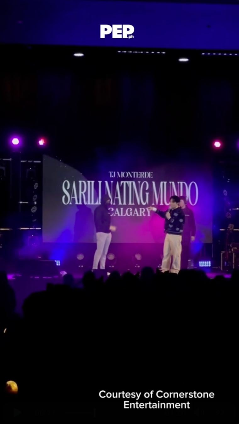 TJ Monterde NANGSORPRESA sa Calgary