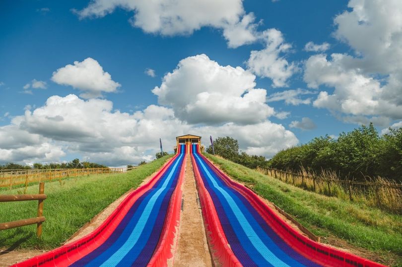 The UK’s longest outdoor mega slide is opening near Birmingham and ...