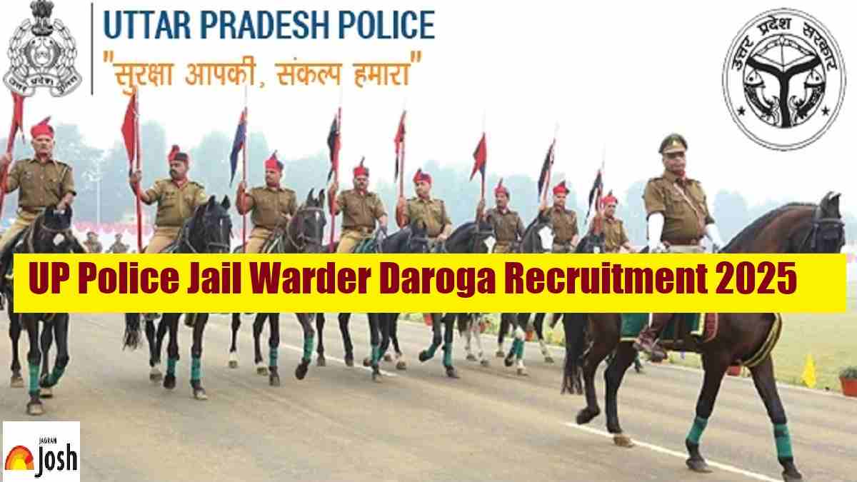 UP Police Jail Warder and SI Daroga Recruitment 2025 Notification ...