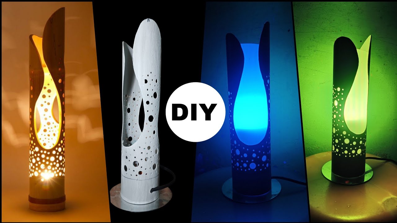 Moderne DIY Lampen Maken met PVC Buizen – Stijlvolle en Betaalbare ...
