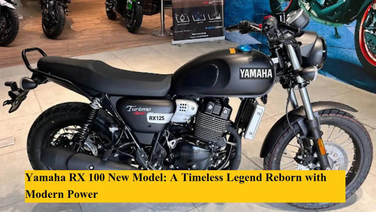 Yamaha RX 100 New Model: A Timeless Legend Reborn with Modern Power
