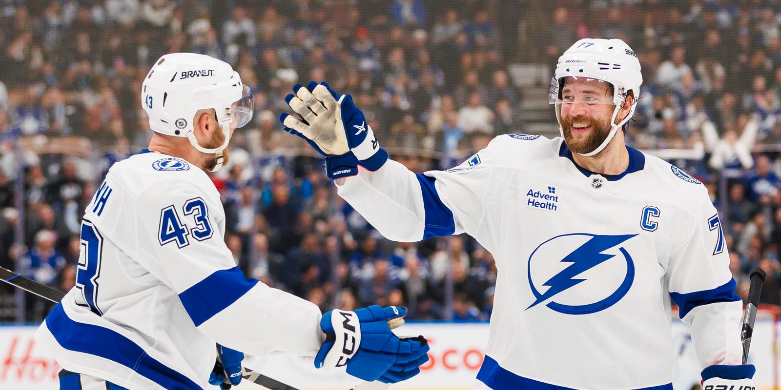 Hedman målskytt när Tampa Bay vann med 8–0