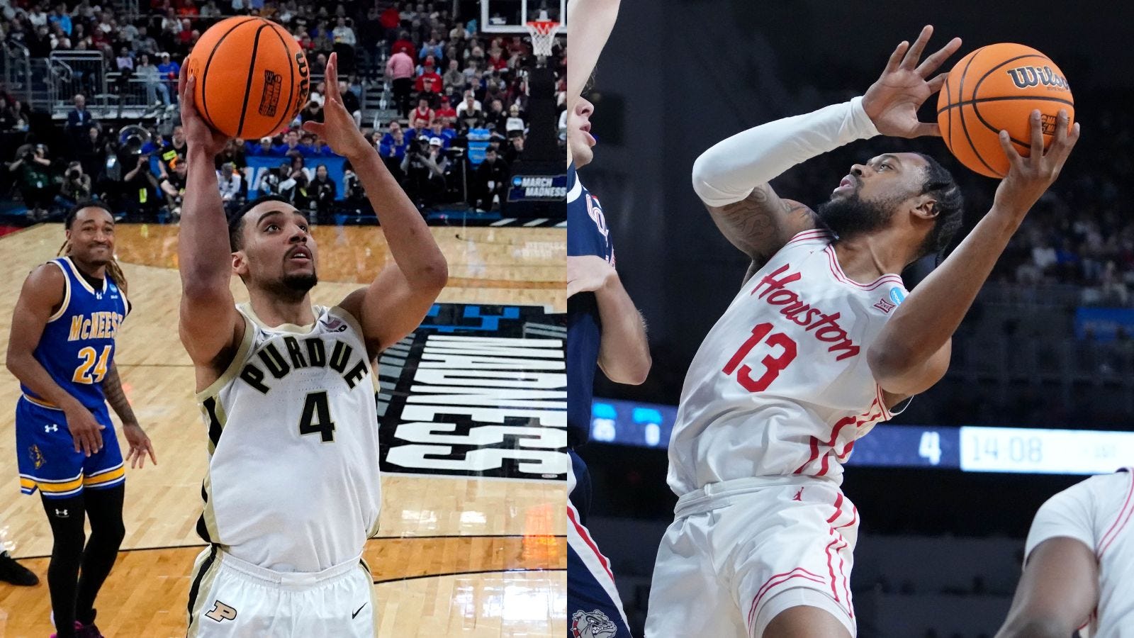 Purdue basketball vs Houston picks, predictions in March Madness Sweet 16