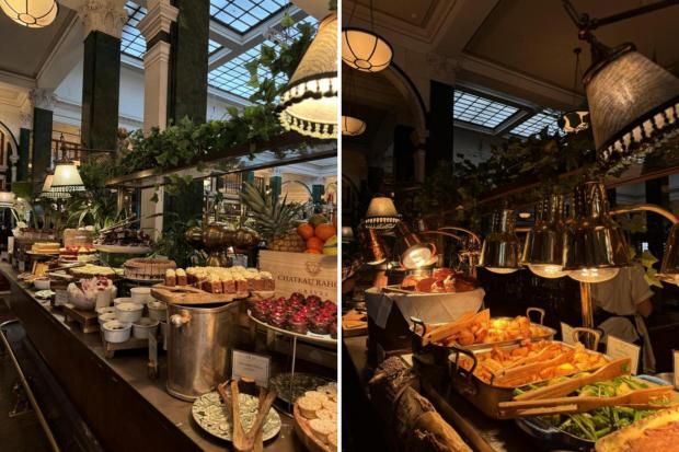 The London buffet that costs £110 per person branded the 'best in the ...