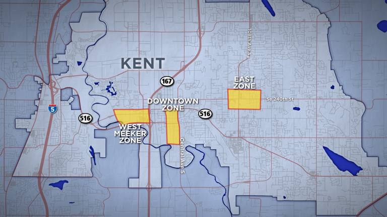 City of Kent to establish ‘SODA Zones’