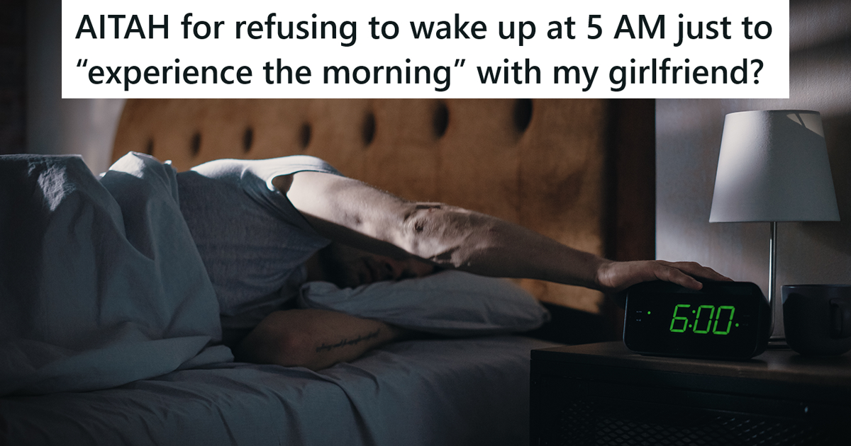 Woman Discovered A New Early Morning Routine, And Wants Her Boyfriend ...