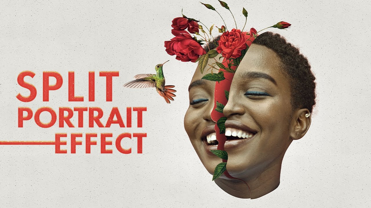Split Portrait Effect - Photoshop Tutorial