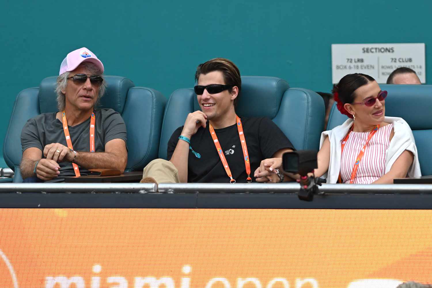 Jon Bon Jovi, Son Jake and Daughter-in-Law Millie Bobby Brown Catch ...