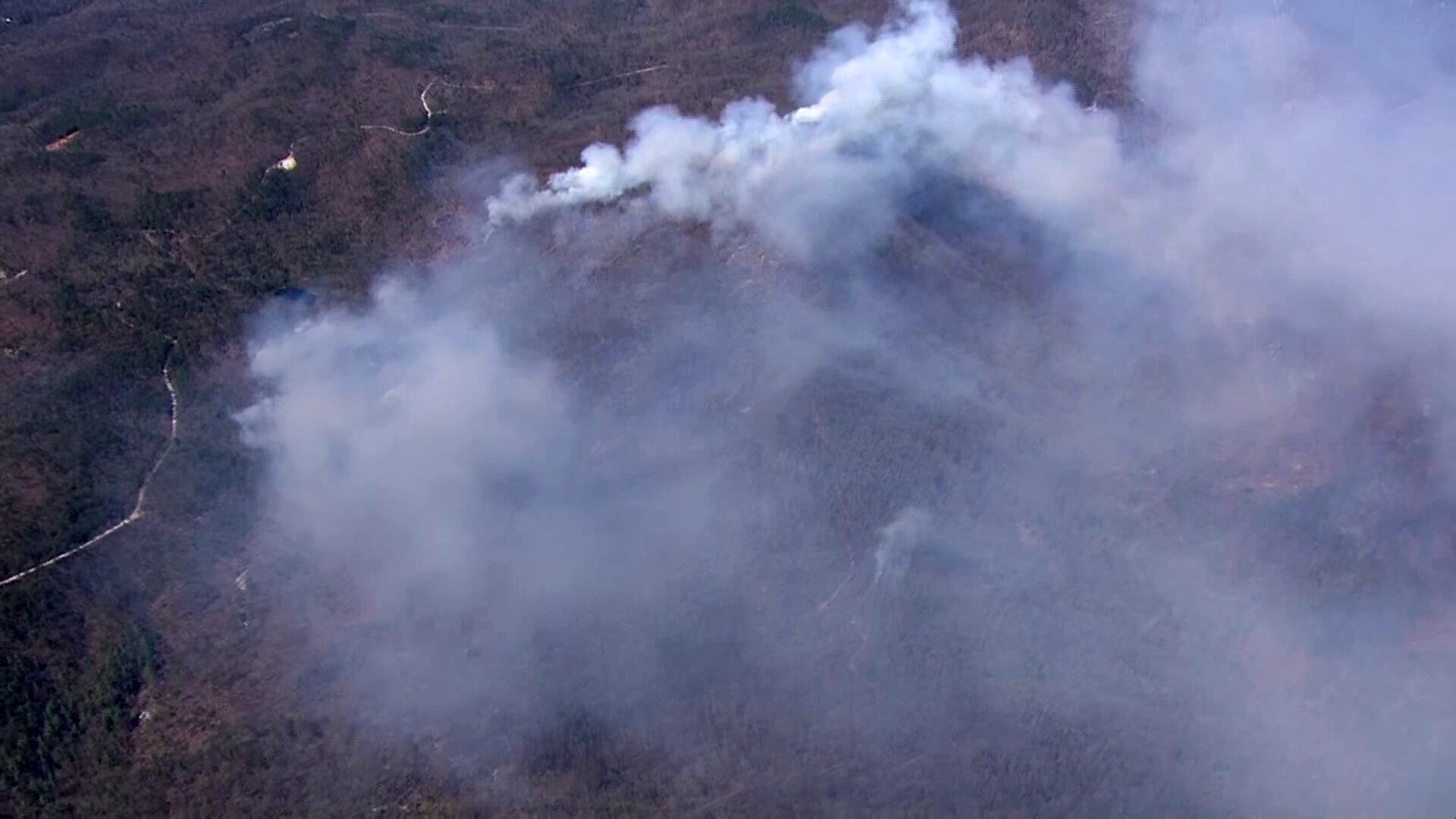 First rain and then fire chase people from their homes in North and ...