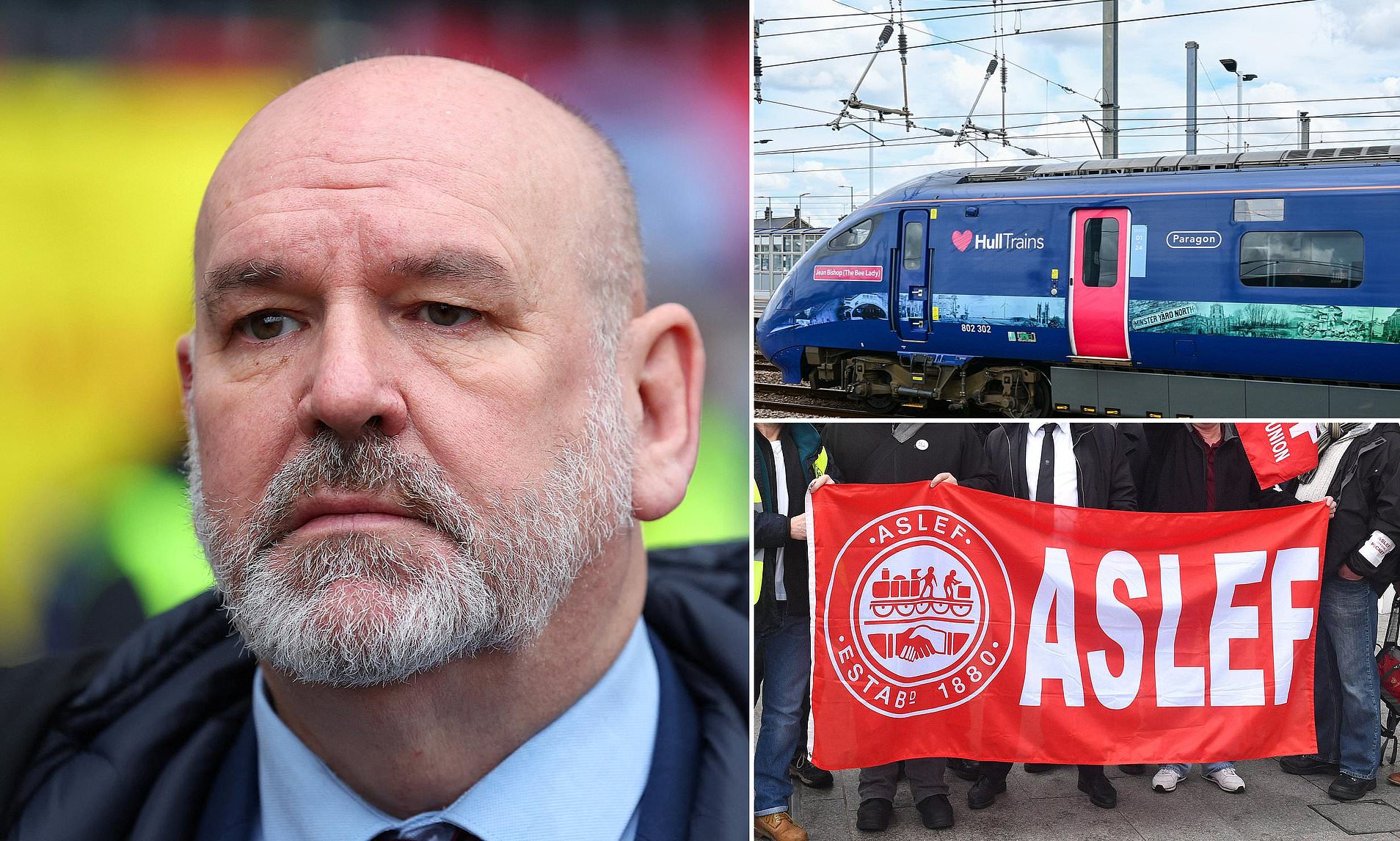 Train driver who sparked strike had 'fallen asleep at the controls'
