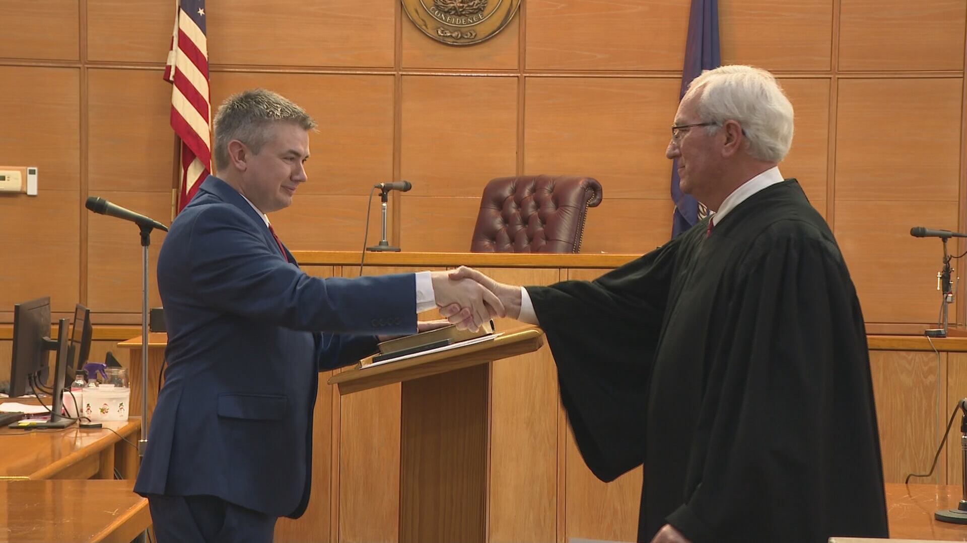 Chief Criminal Deputy David Rigdon sworn in as interim Sheriff of ...