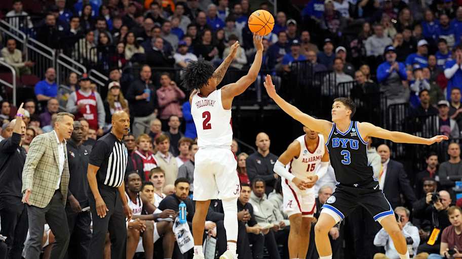 Alabama Eliminates BYU Basketball, Shatters NCAA Tournament Record from ...