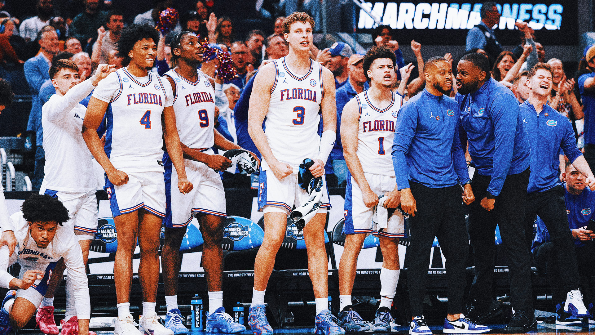 Top-seeded Florida and its seniors run away from Maryland's 'Crab Five ...