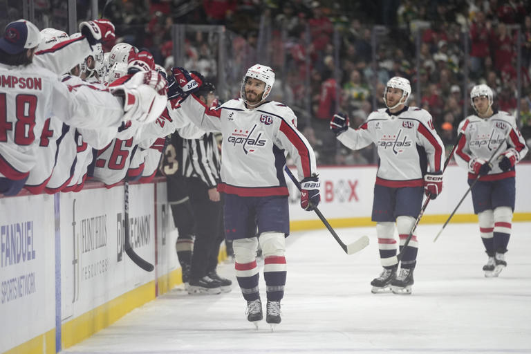 Wild beat NHL-best Capitals 4-2 behind Matt Boldy's go-ahead goal in ...