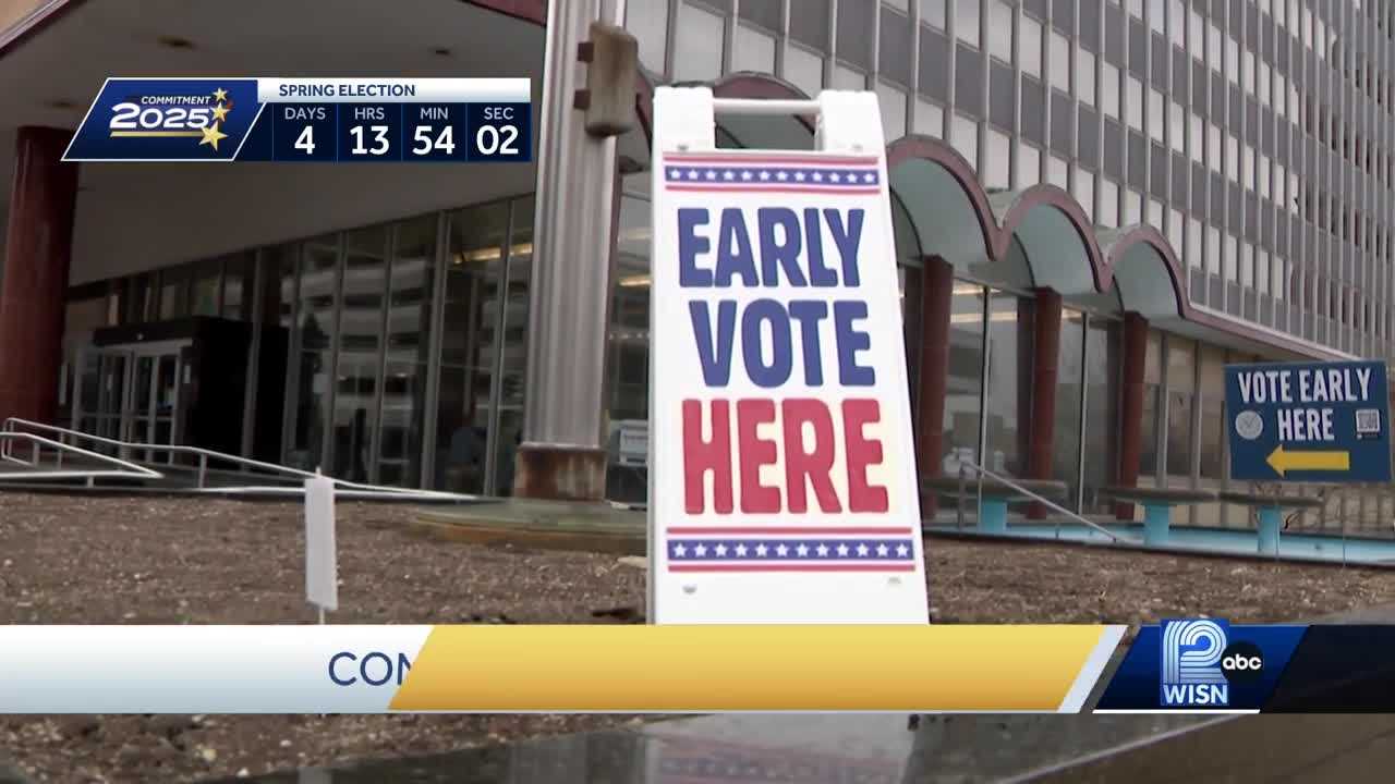 Wisconsin's early voting ends this weekend ahead of April 1 election