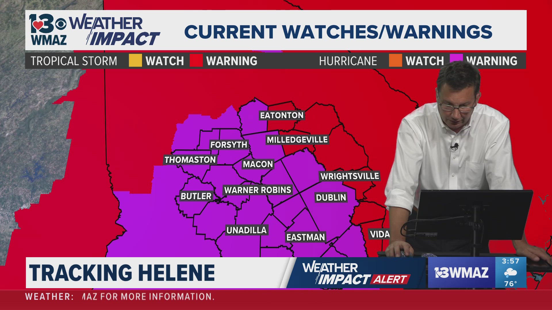 13WMAZ Hurricane Helene Coverage