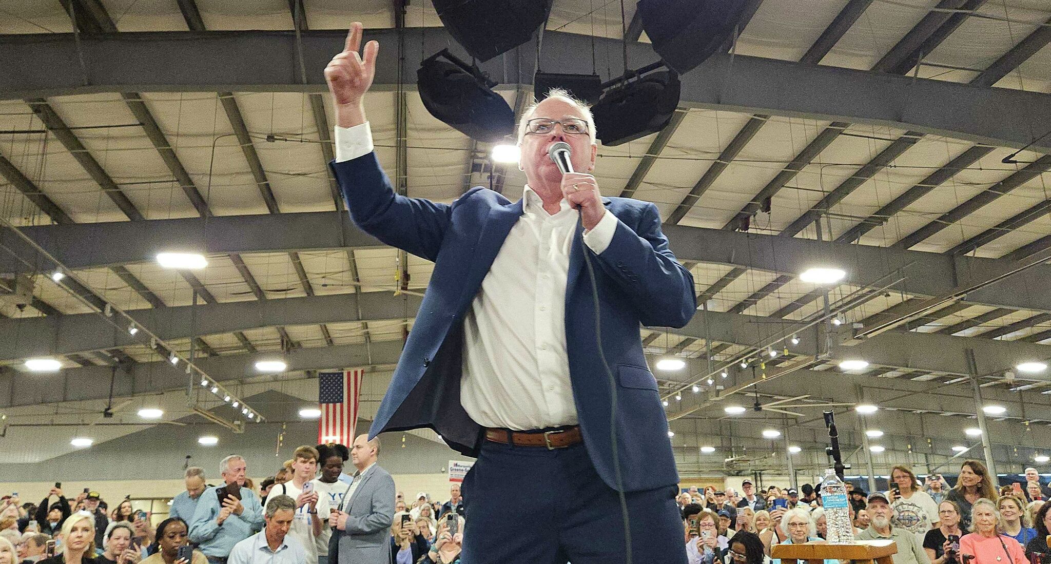 Exclusive: Tim Walz wants to reignite Democrats: "People are screaming ...