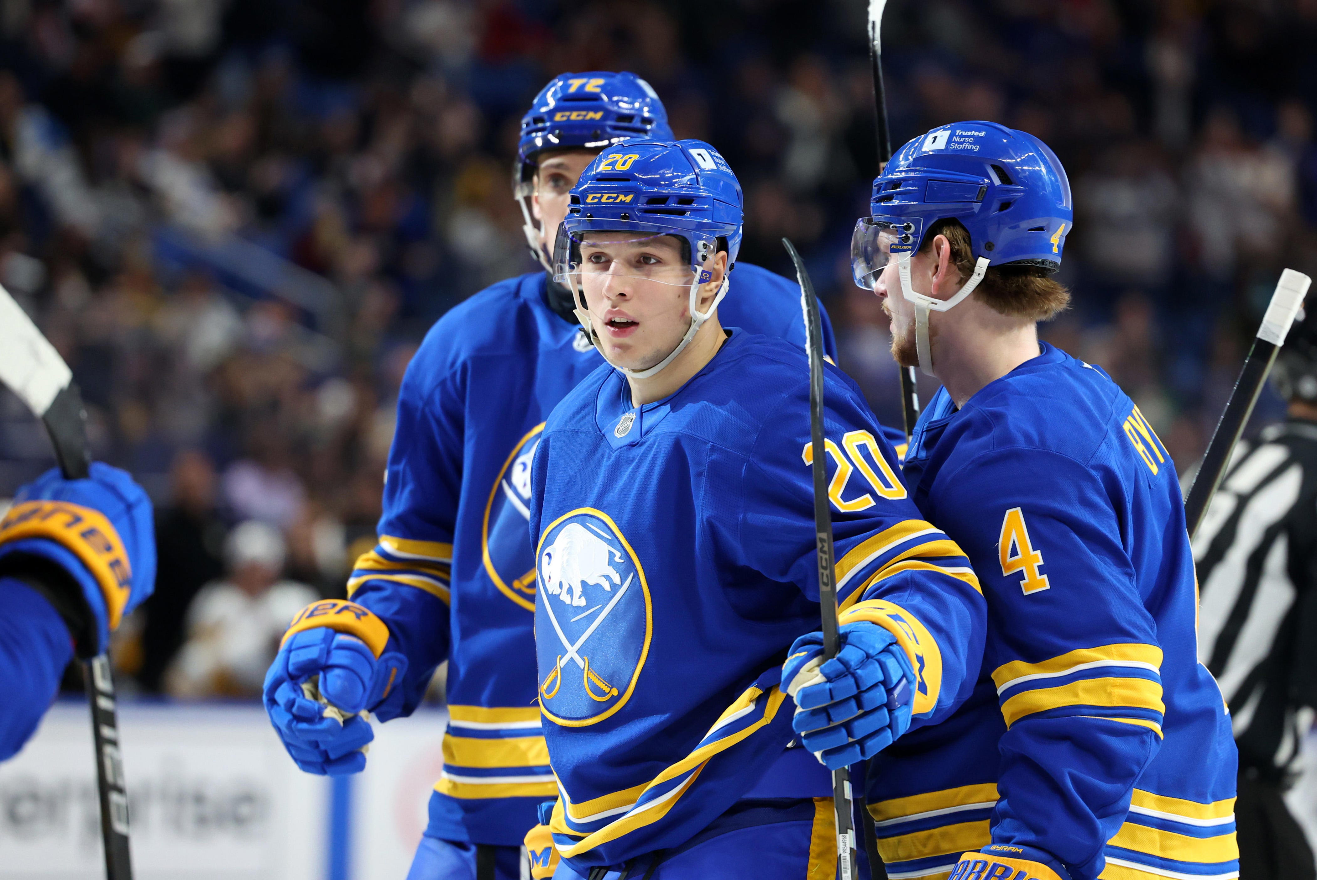 The Sabres win their third straight game, 7-3 over Pittsburgh