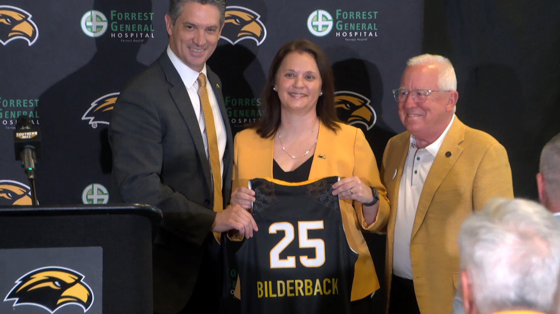 Southern Miss introduces Missy Bilderback as 5th women’s basketball ...