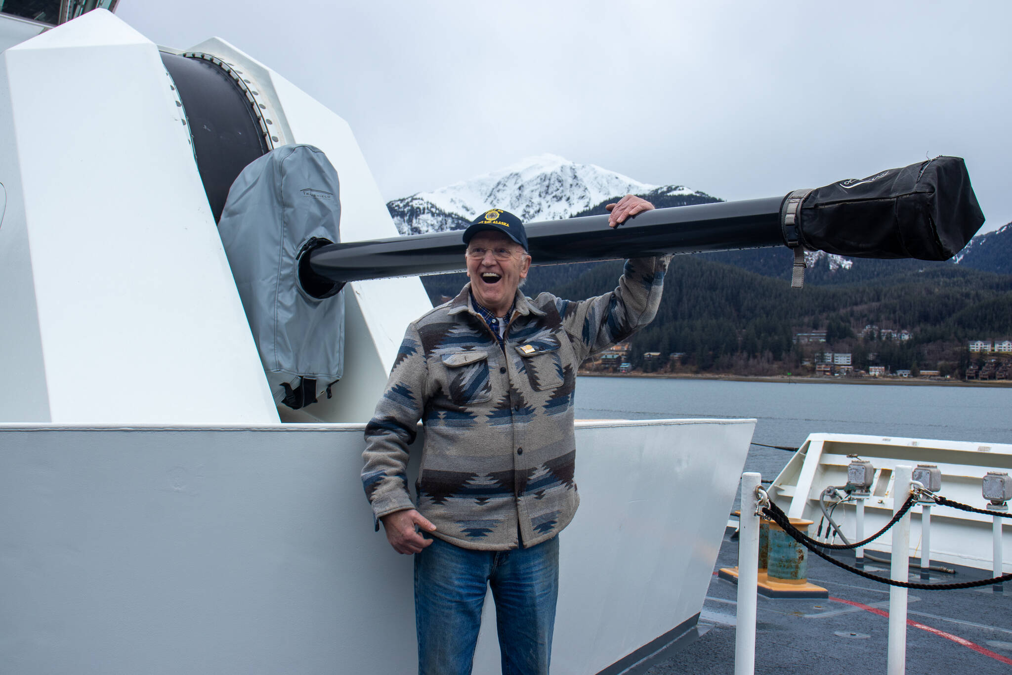 U.S. Coast Guard Cutter Munro stops in Juneau as it begins its patrol