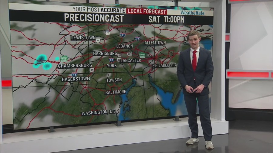 Approaching warm front brings clouds, but much warmer weather is the ...