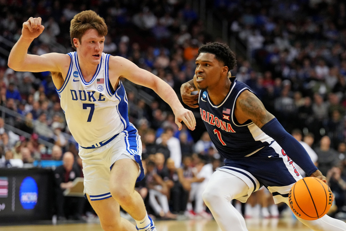 Duke Fans Scream Two-Word Message at Caleb Love During Sweet 16 Game