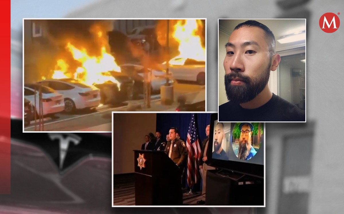 Acusan a hombre por prender fuego a autos en una tienda de Tesla en Las ...