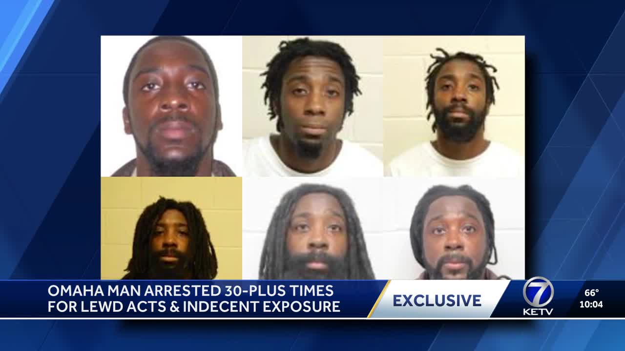 Omaha man arrested 30-plus times for indecent exposure arrested again