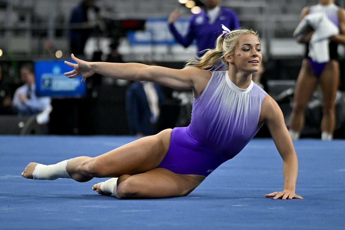 Stellar photos of Livvy Dunne and LSU's 2024 college gymnastics ...